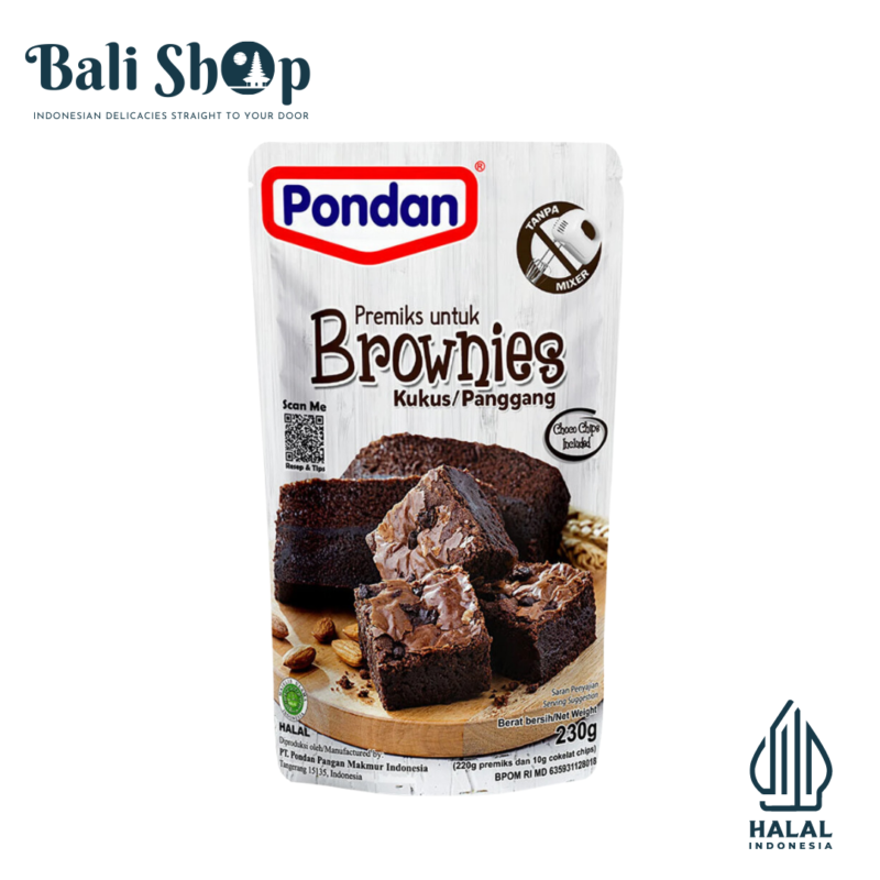 Pondan Premix Brownies Kukus/Panggang – BALI SHOP UK