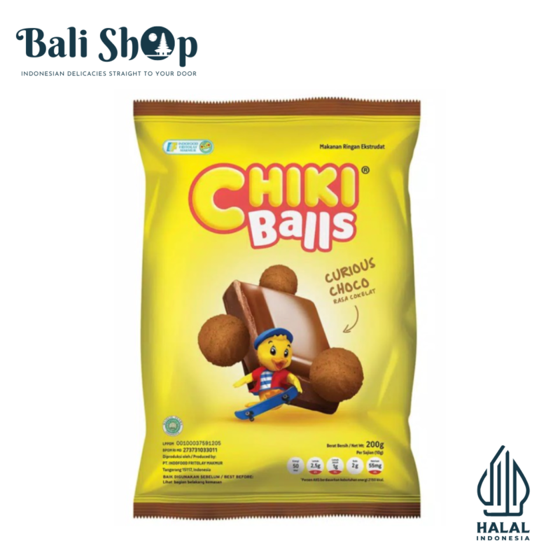 Chiki Balls Cokelat Kemasan 200gr – BALI SHOP UK
