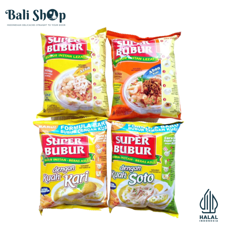 Best before JUNE 2025 || Super Bubur Buryam – BALI SHOP UK
