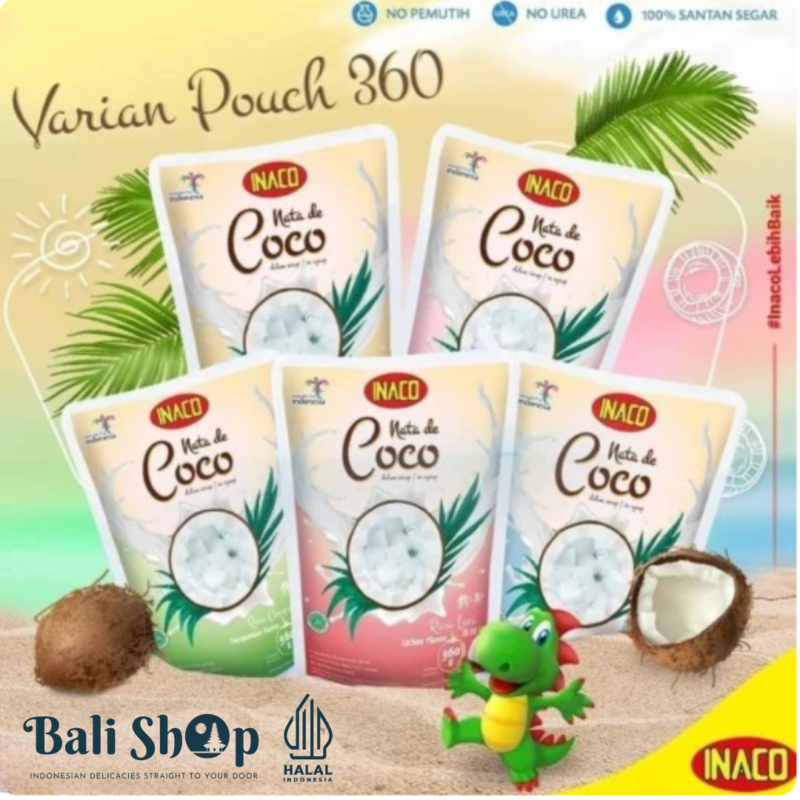 INACO Nata De Coco 360gr – BALI SHOP UK