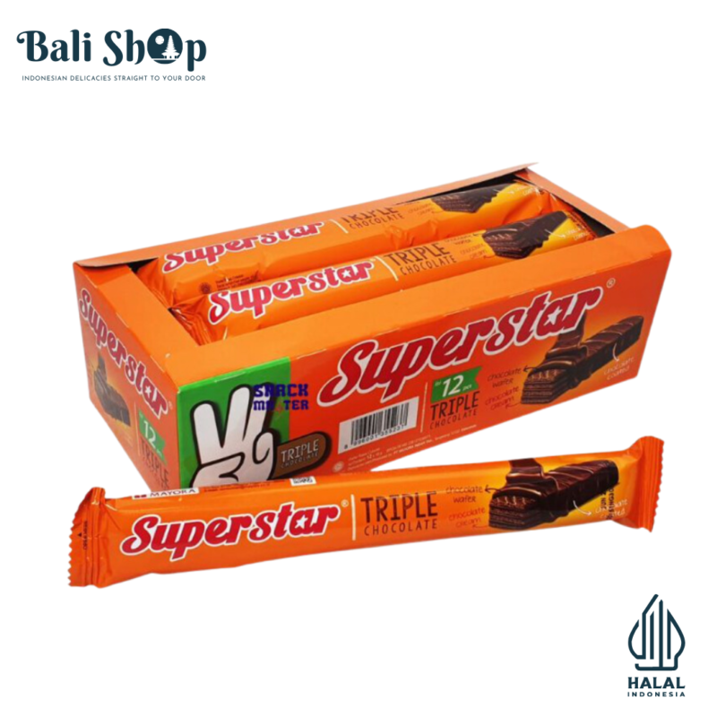 Superstar Triple Chocolate 12pcs – BALI SHOP UK