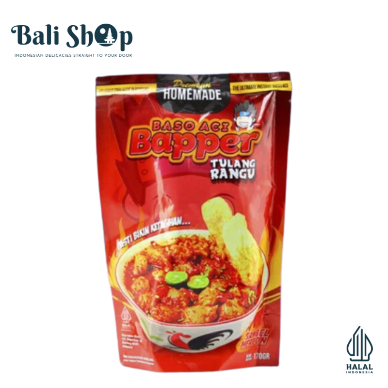 FROZEN Bapper – Baso Aci Tulang Rangu Sambel Mercon – BALI SHOP UK