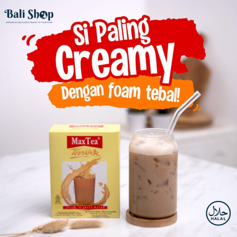 Max Tea Teh Tarik (5 x 25gr) – BALI SHOP UK